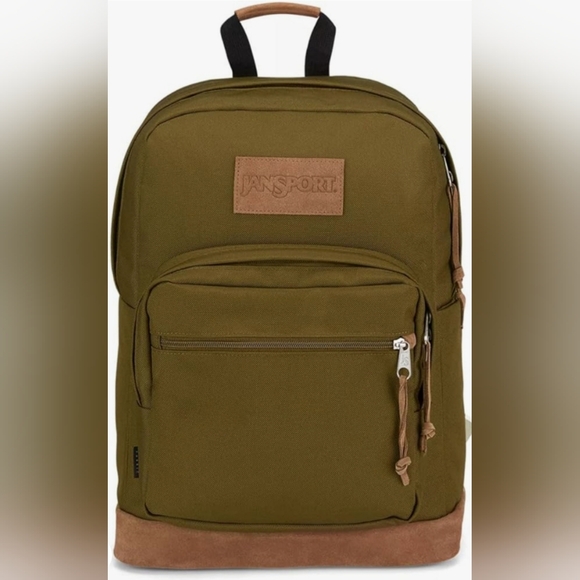 Jansport | Bags | Jansport Right Pack Premium Backpack Army Green Nwt ...